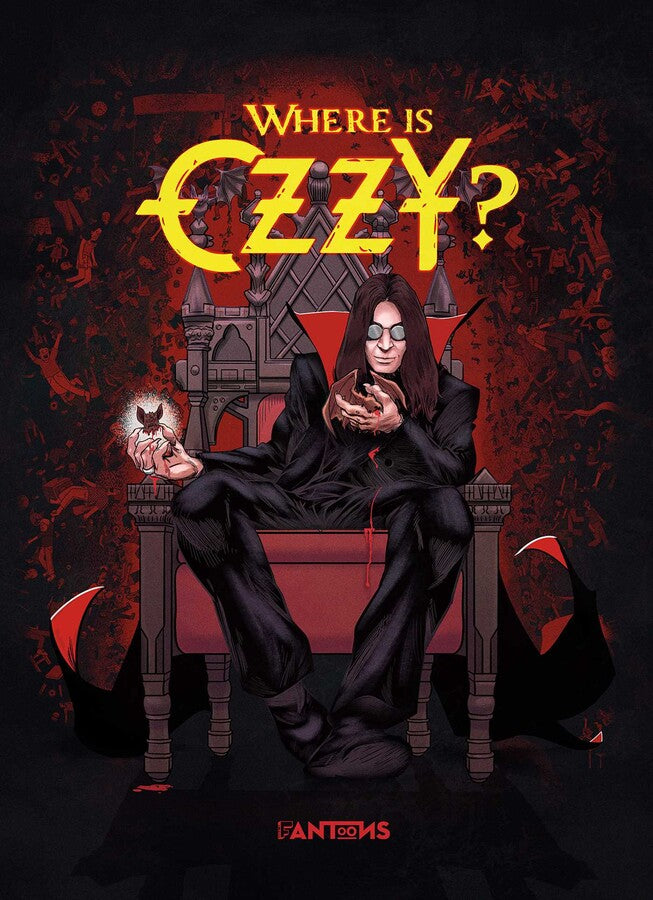 OZZY OSBOURNE - WHERE IS OZZY? : THE OFFICIAL SEEK & FIND BOOK - HARDC ...