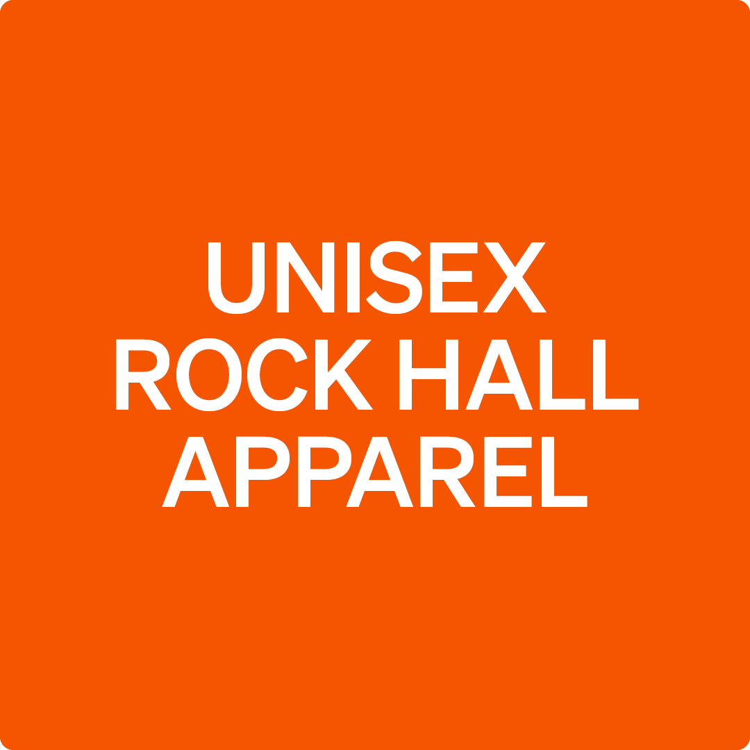 UNISEX ROCK HALL® APPAREL – Rock & Roll Hall of Fame Museum Store
