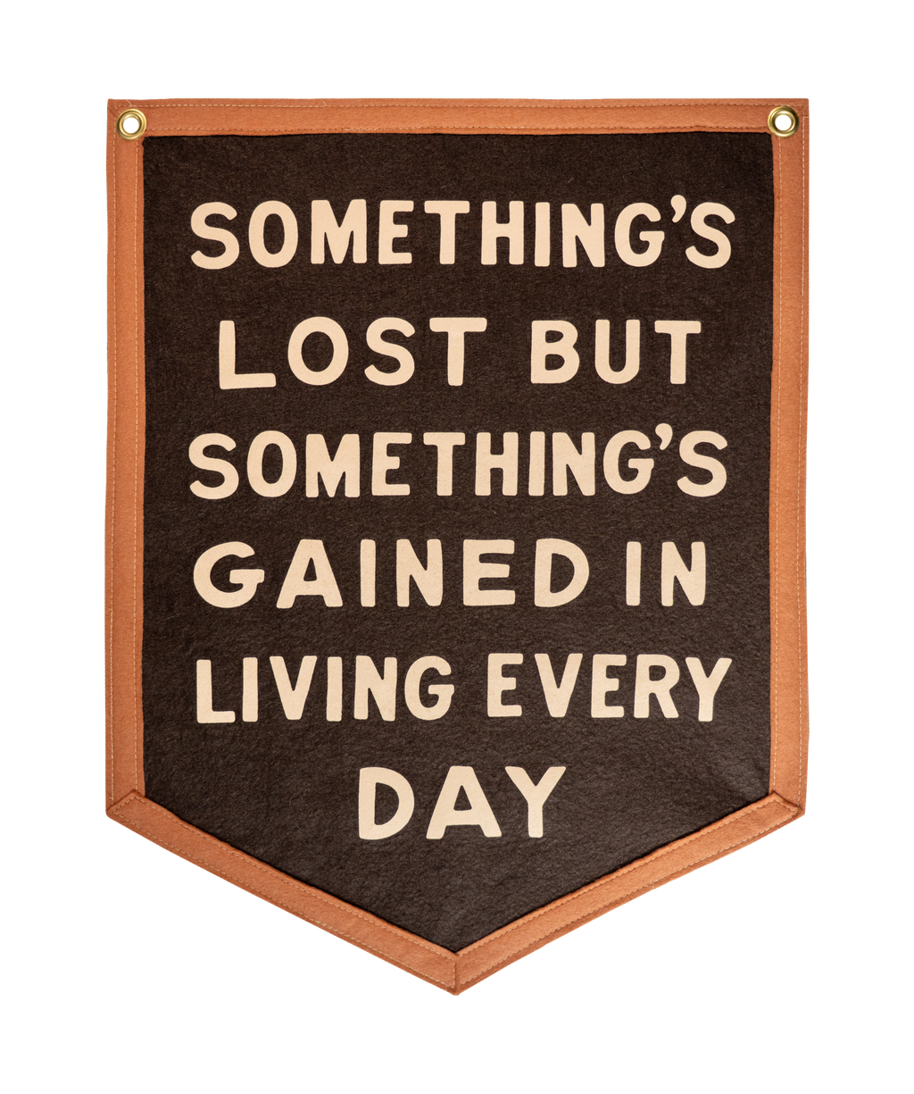 JONI MITCHELL - SIDES NOW CAMP FLAG – Rock & Roll Hall of Fame Museum Store