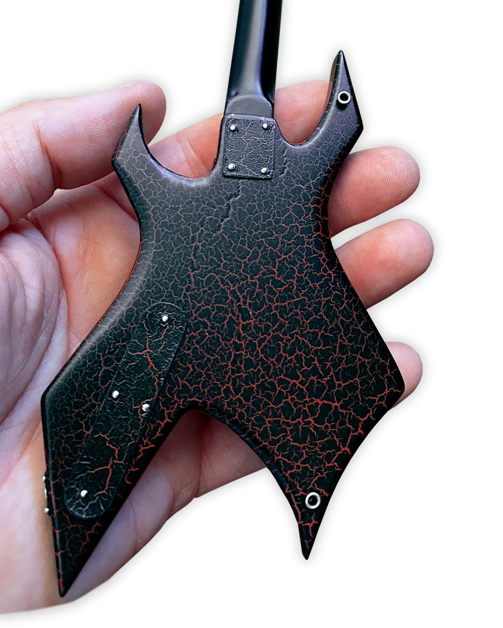 STRANGER THINGS® - EDDIE'S GUITAR B.C. RICH® NJ WARLOCK® - MINI GUITAR ...