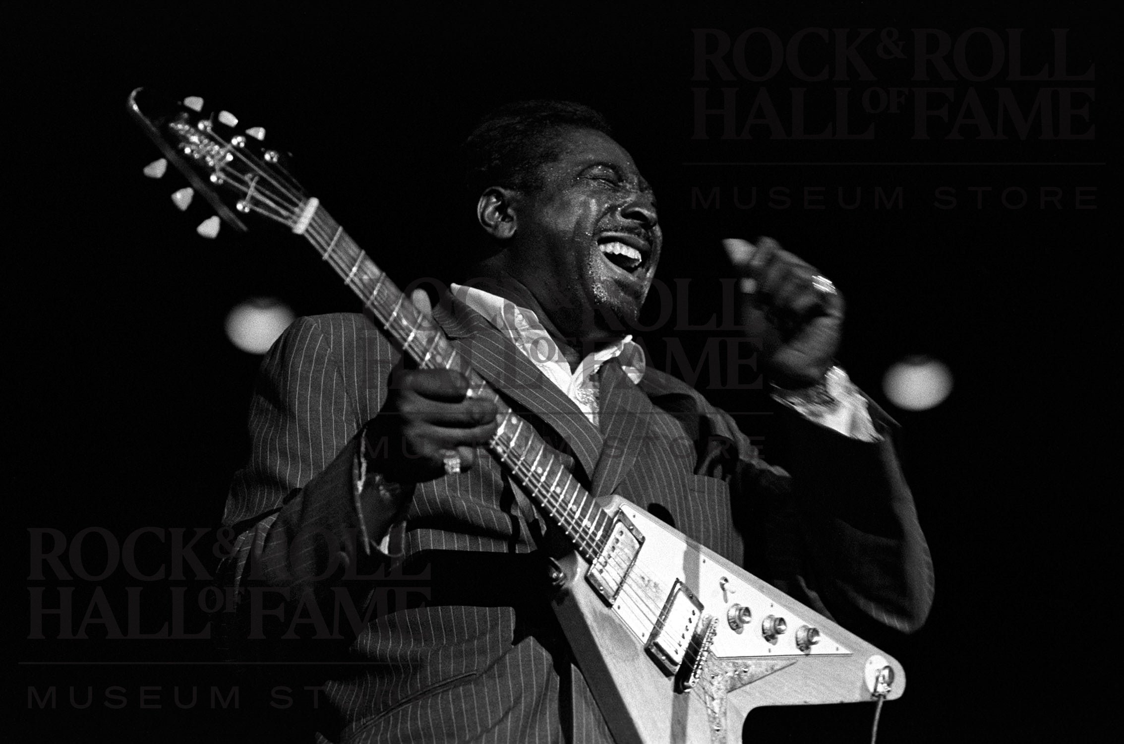 ALBERT KING – 1969 – Rock & Roll Hall of Fame Museum Store