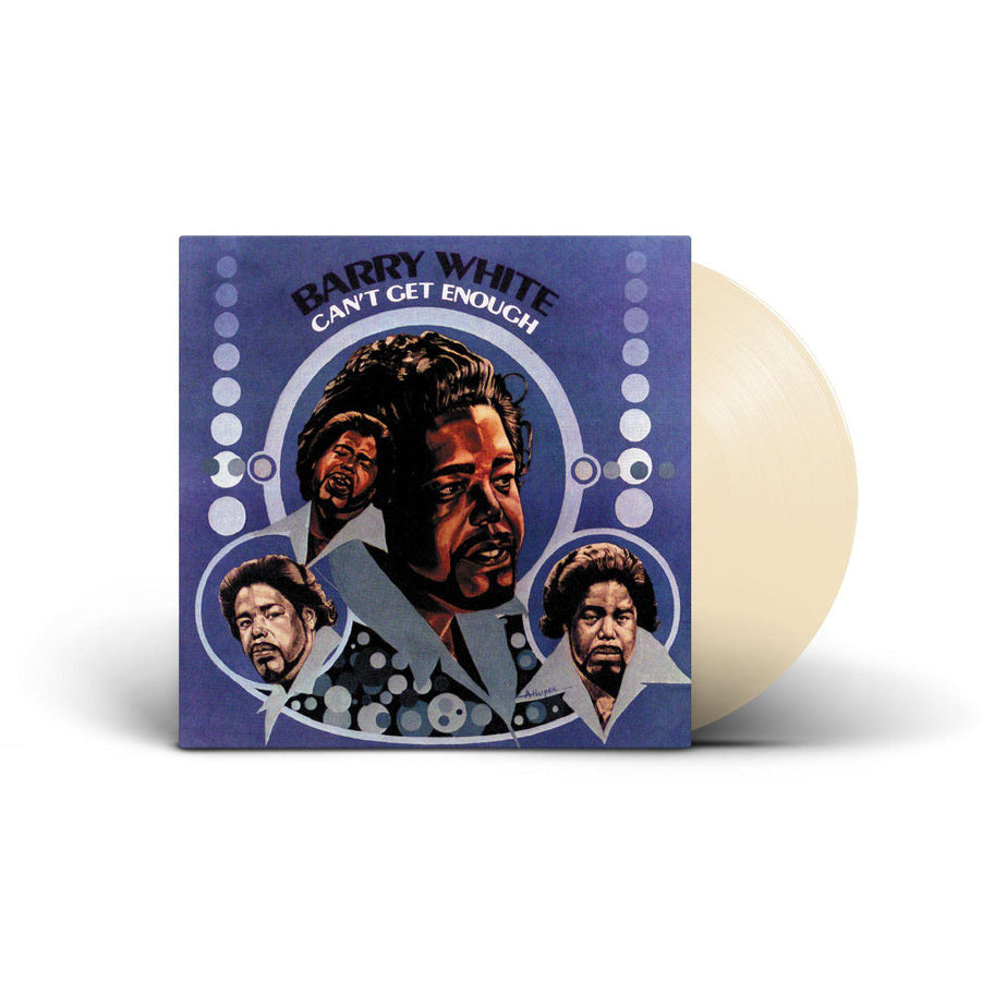 BARRY WHITE - CAN'T GET ENOUGH - LIMITED EDITION - CREAM COLOR - VINYL ...