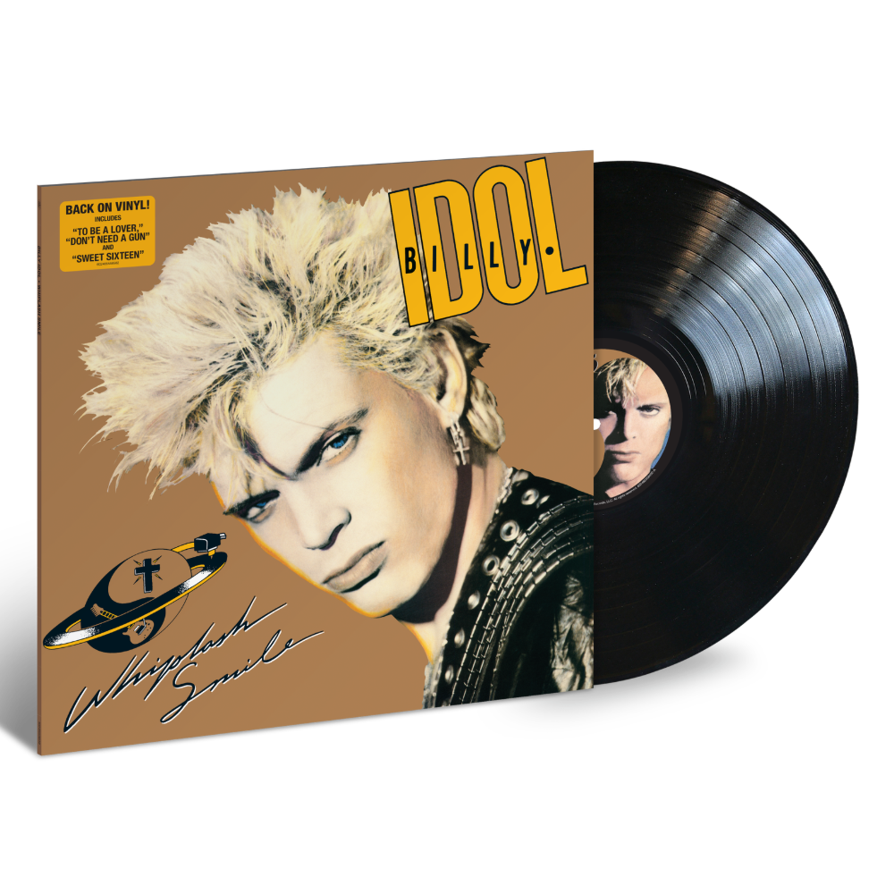 BILLY IDOL - WHIPLASH SMILE - VINYL LP – Rock & Roll Hall of Fame ...