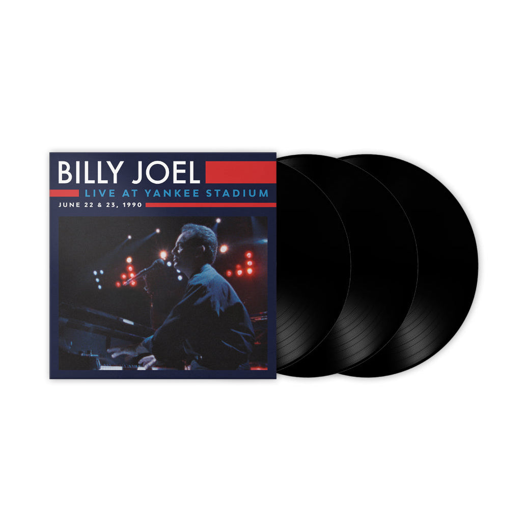 BILLY JOEL - LIVE AT YANKEE STADIUM: JUNE 22 & 23, 1990 - 3-LP - VINYL ...