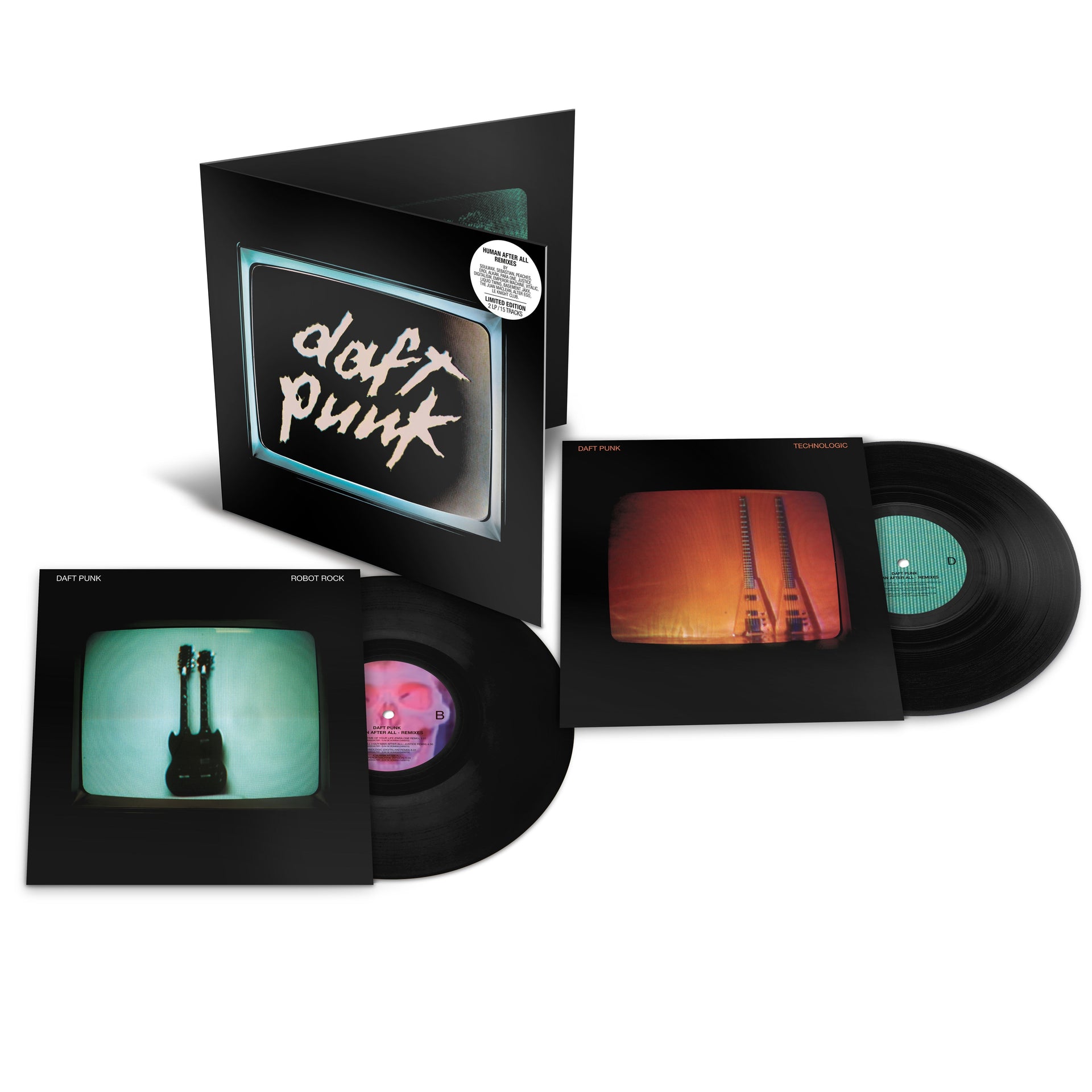 DAFT PUNK - HUMAN AFTER ALL - 2-LP - VINYL LP – Rock & Roll Hall of ...