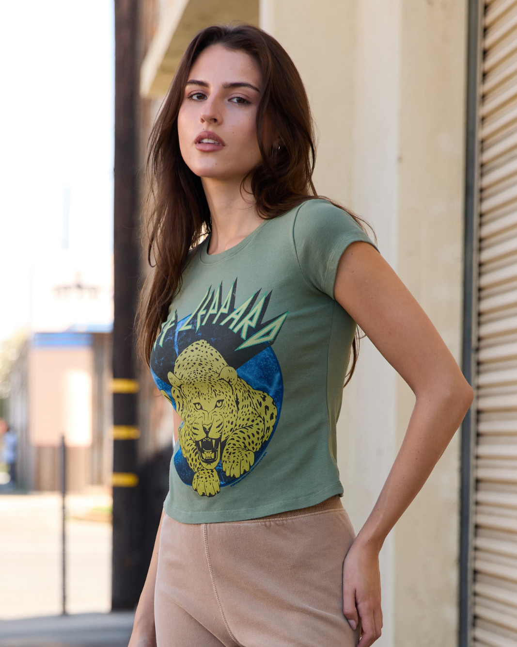 DEF LEPPARD - LOVE BITES CROPPED BABY TEE – Rock & Roll Hall of Fame ...