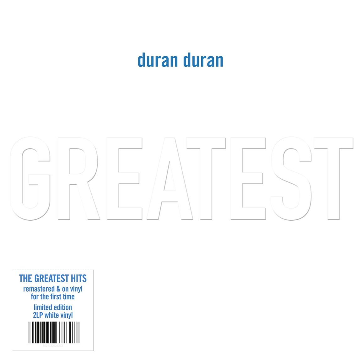 DURAN DURAN - GREATEST - WHITE COLOR - 2-LP - VINYL LP – Rock & Roll ...