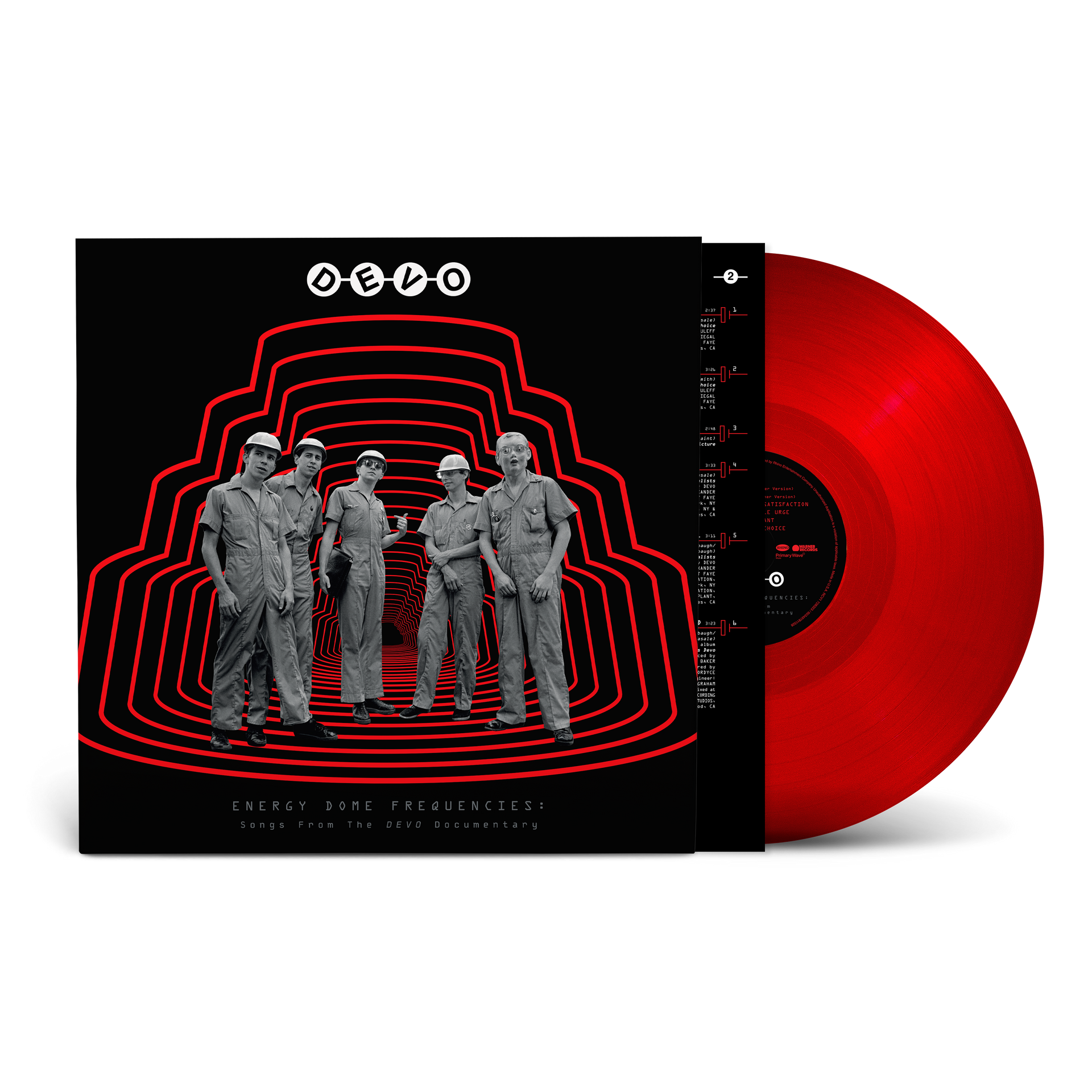 DEVO - ENERGY DOME FREQUENCIES: SONGS FROM THE DEVO DOCUMENTARY - RED ...