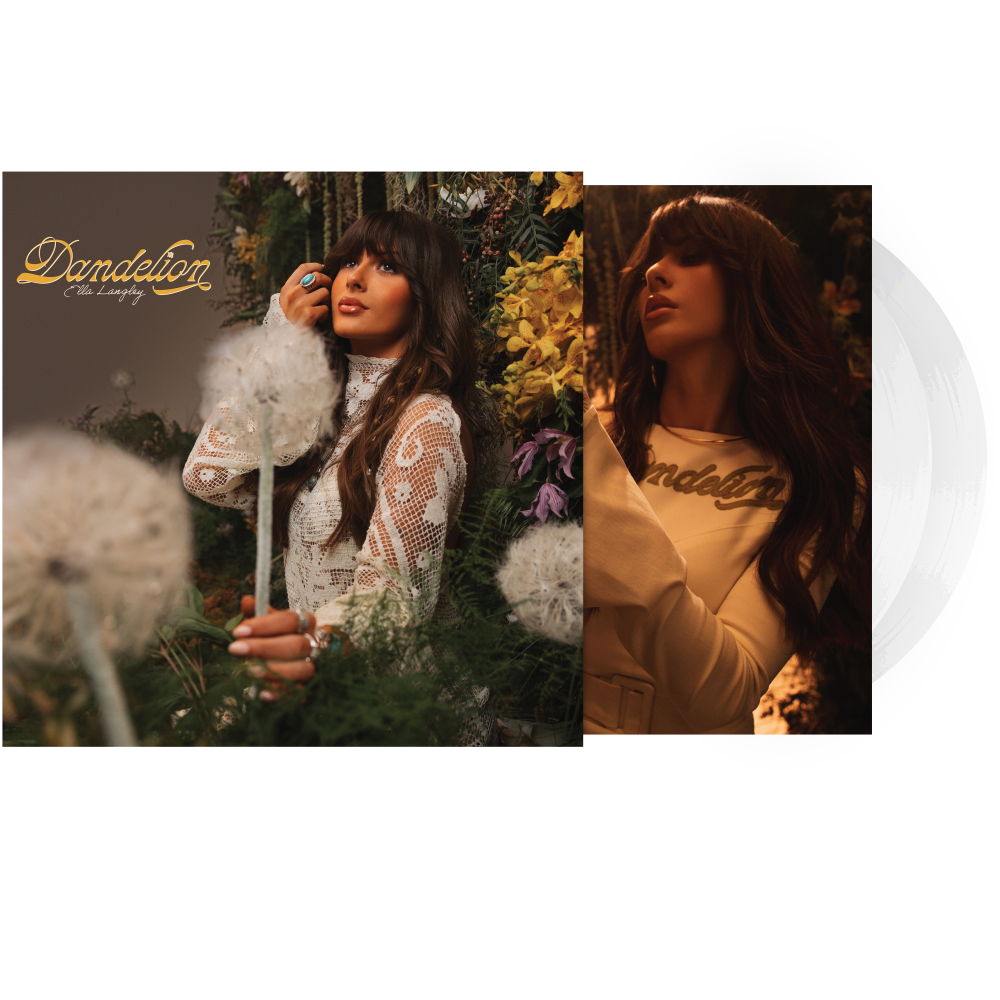 ELLA LANGLEY - DANDELION - PUFFBALL WHITE COLOR - 2-LP - VINYL LP ...