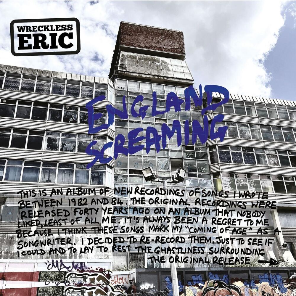 WRECKLESS ERIC - ENGLAND SCREAMING - VINYL LP – Rock & Roll Hall of ...