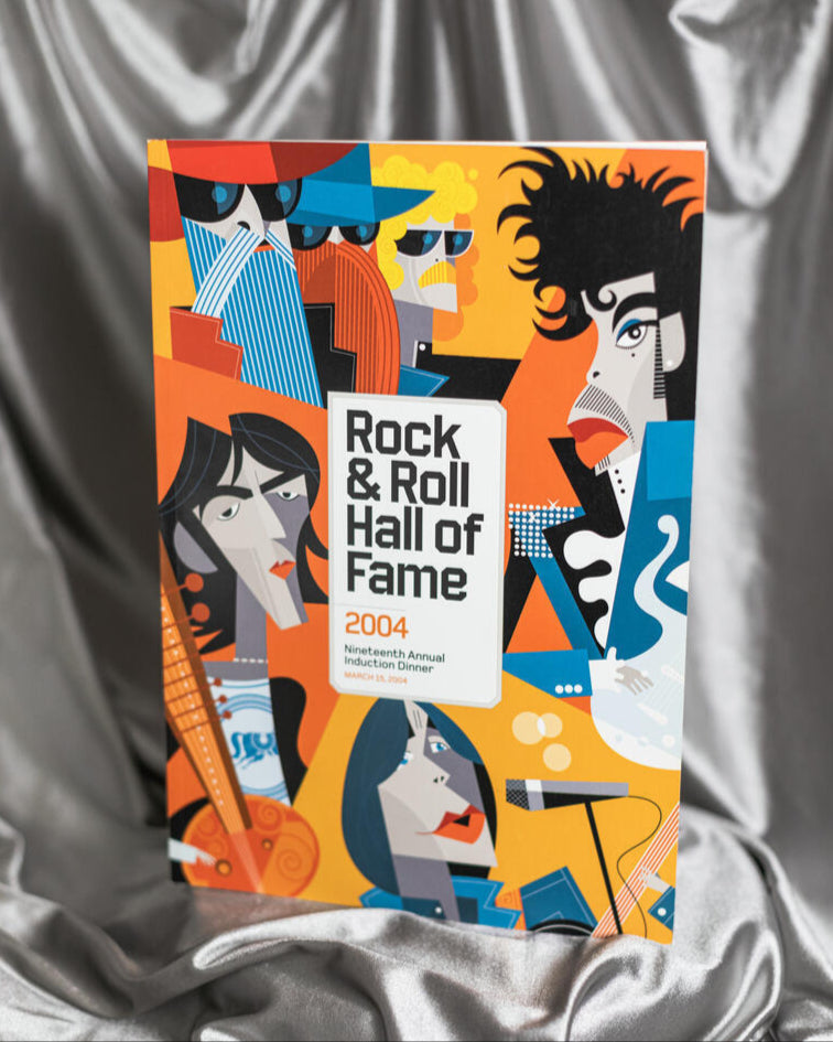 ROCK HALL 2004 - INDUCTION PROGRAM – Rock & Roll Hall of Fame Museum Store