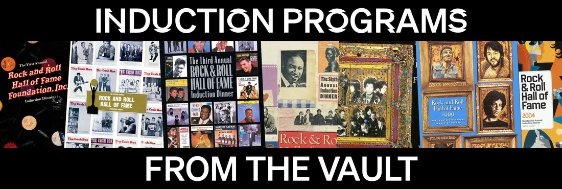 INDUCTION PROGRAMS – Rock & Roll Hall of Fame Museum Store