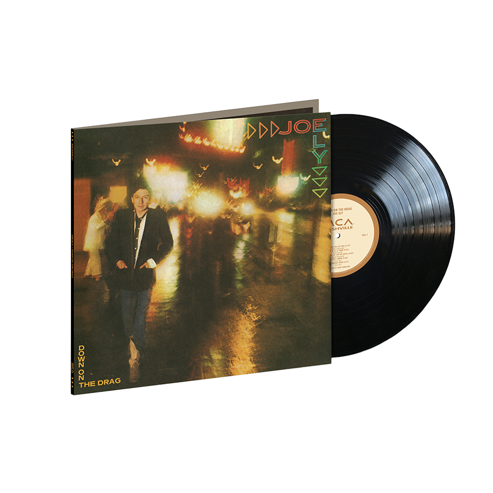 JOE ELY - DOWN ON THE DRAG - VINYL LP – Rock & Roll Hall of Fame Museum ...