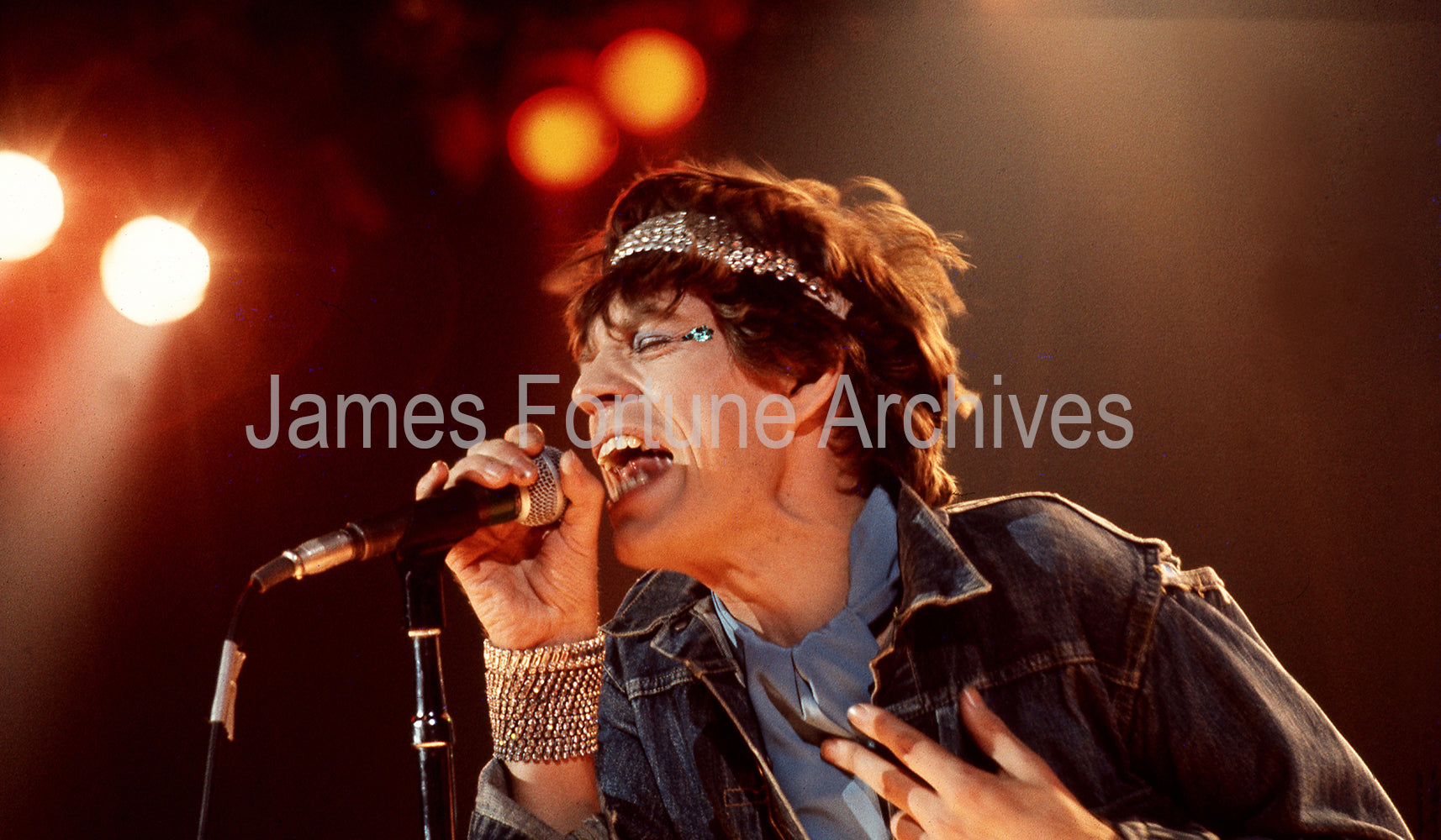 THE ROLLING STONES – MIC MICK JAGGER - THE LOS ANGELES FORUM – 1973 ...