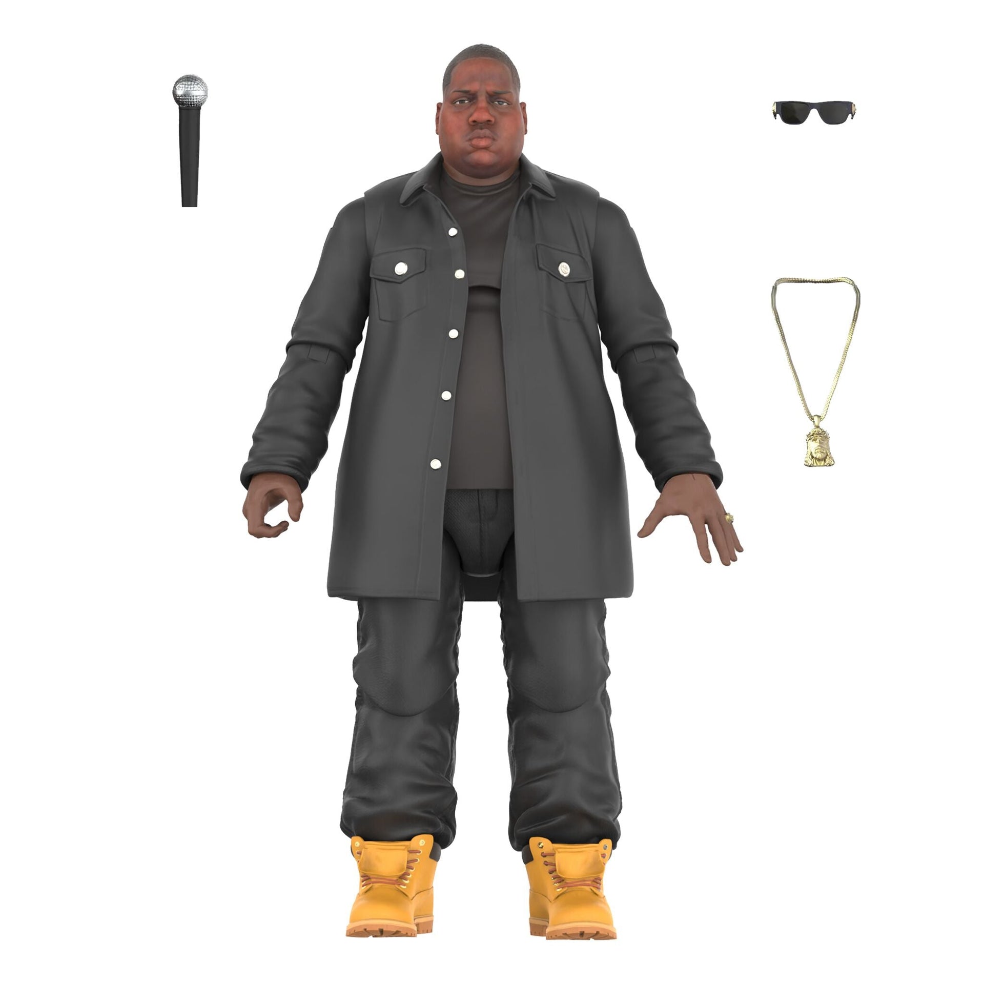 NOTORIOUS B.I.G. - DELUXE 7" REACTION FIGURE – Rock & Roll Hall of Fame ...