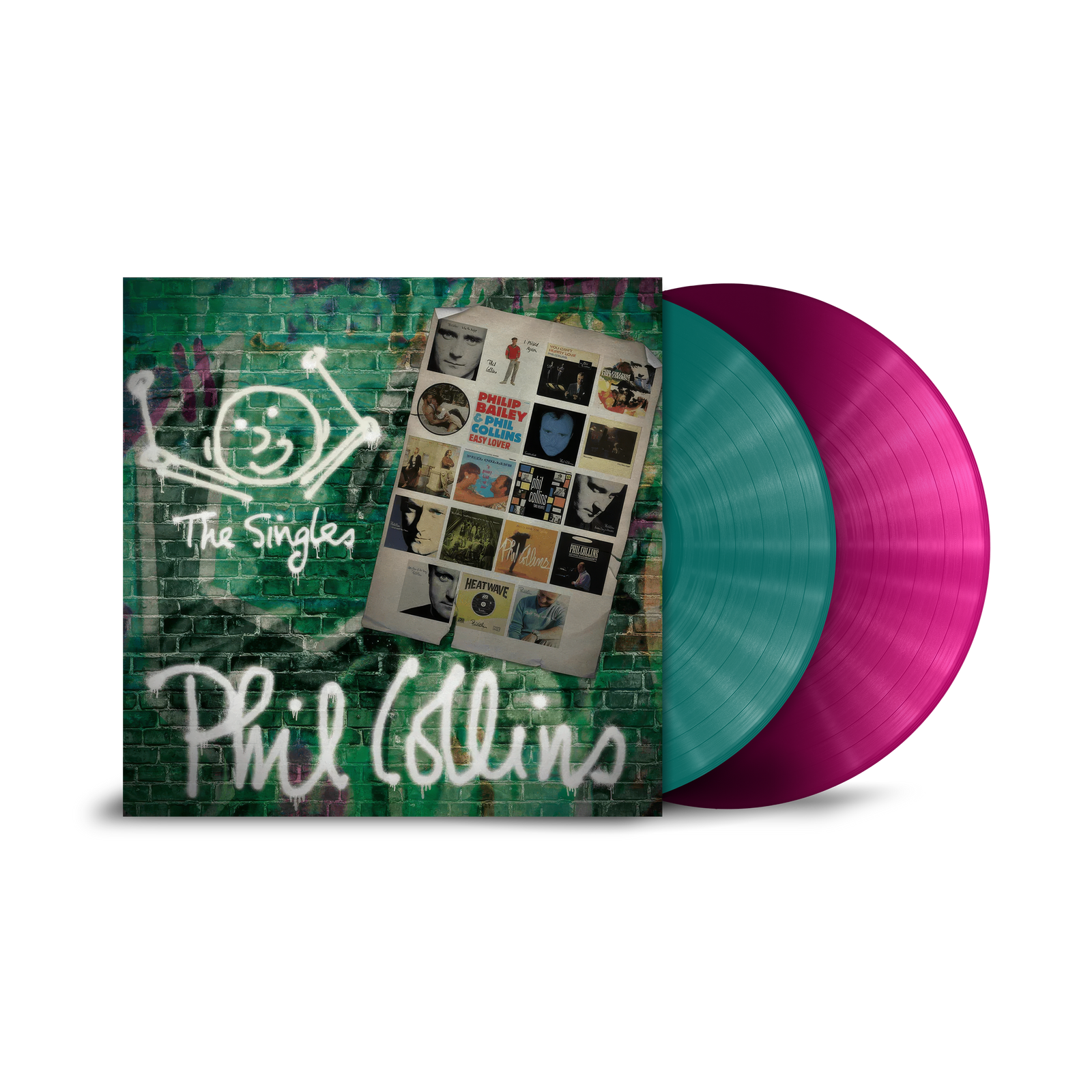 PHIL COLLINS - THE SINGLES - COLOR - 2-LP - VINYL LP – Rock & Roll Hall ...