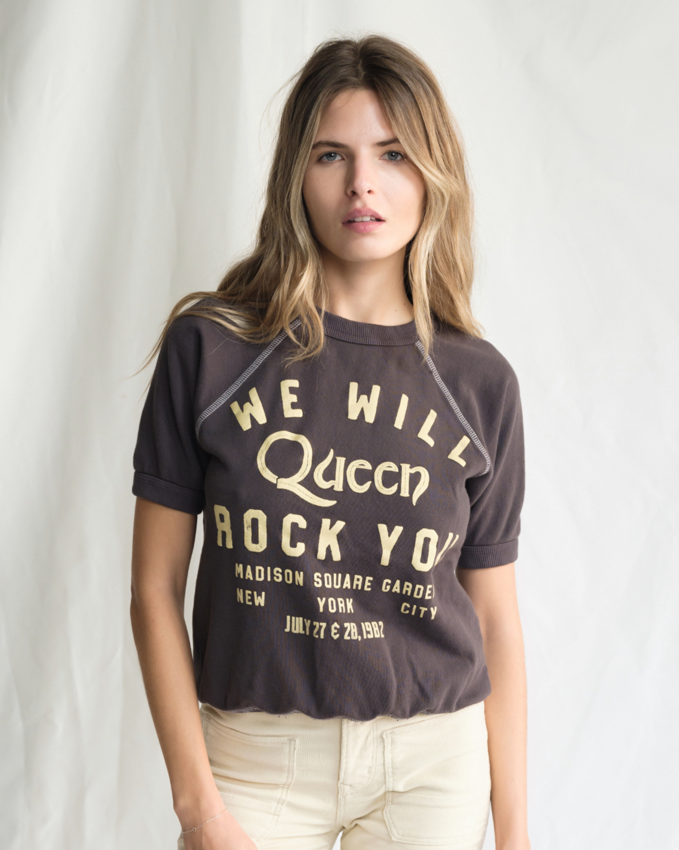 QUEEN - WE WILL ROCK YOU RAGLAN – Rock & Roll Hall of Fame Museum Store