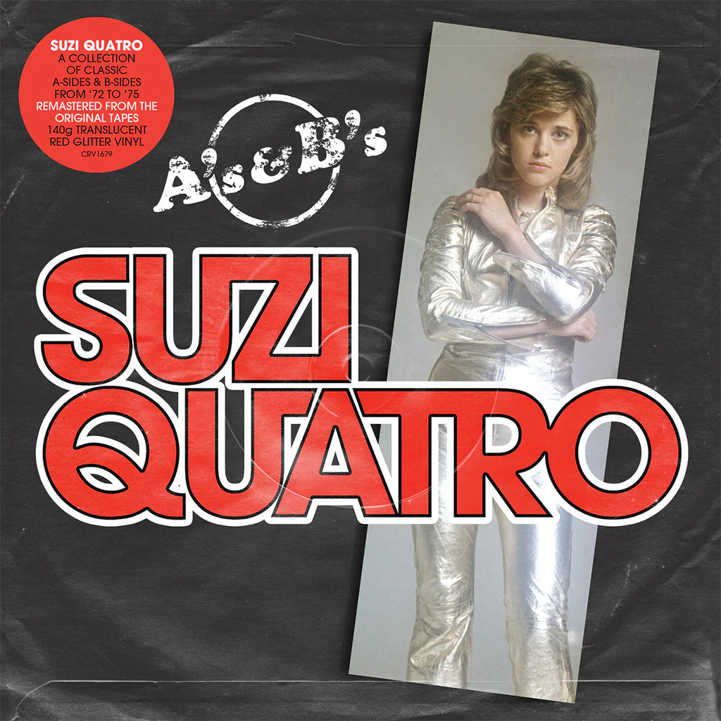 SUZI QUATRO - A's & B's - RED COLOR - VINYL LP – Rock & Roll Hall of ...