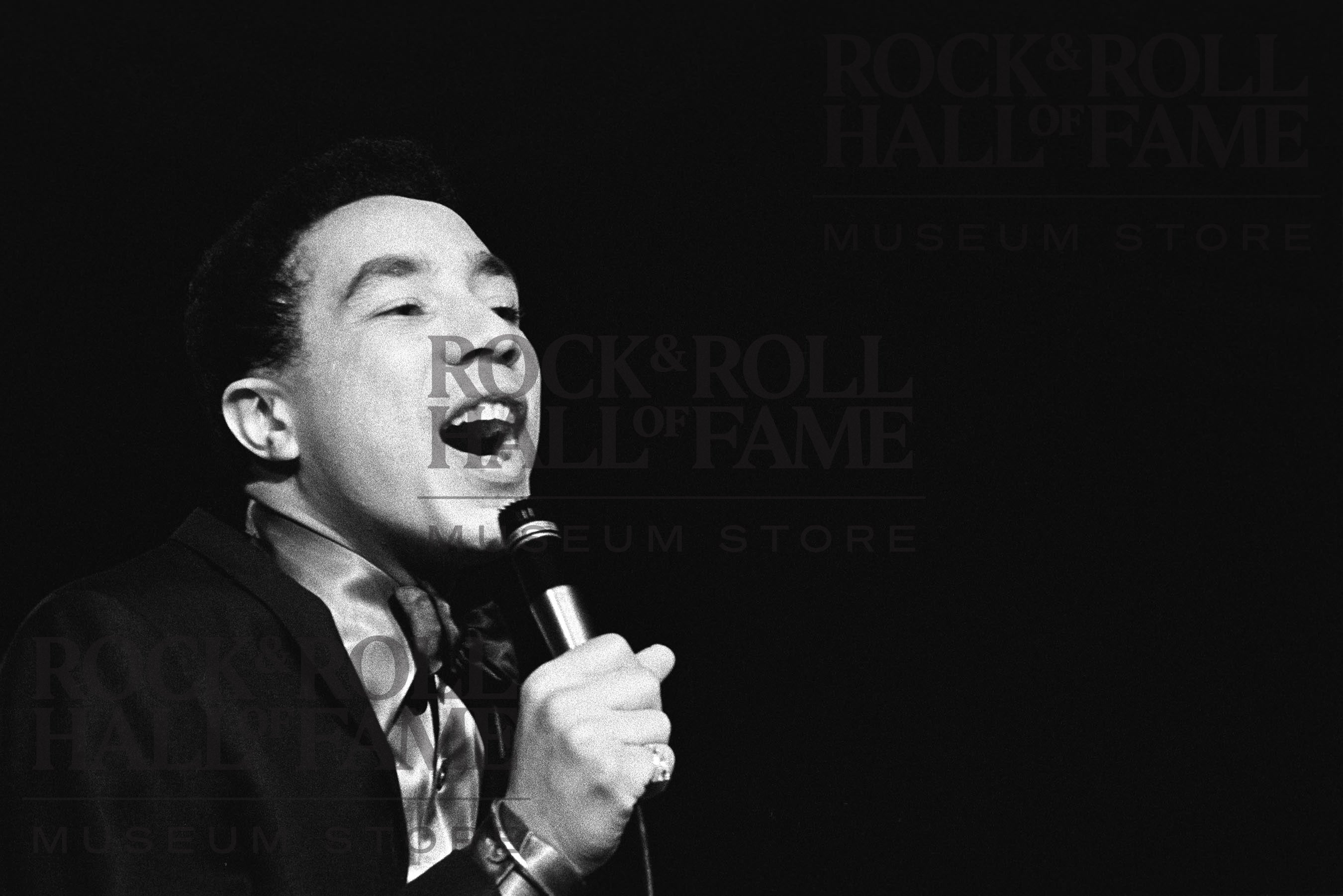 SMOKEY ROBINSON – 1968 – Rock & Roll Hall of Fame Museum Store