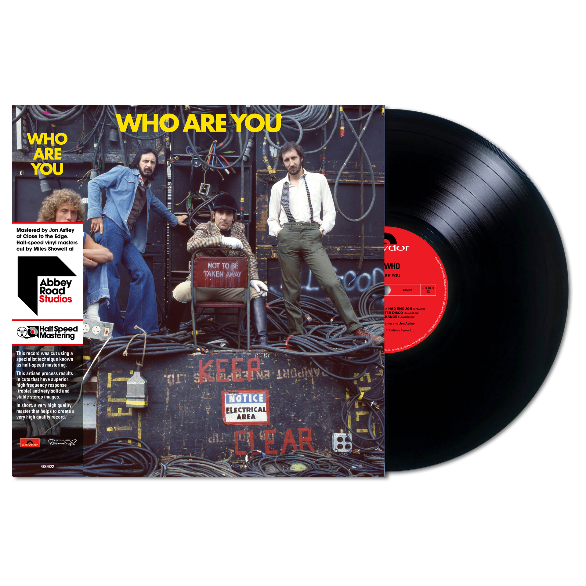 THE WHO - WHO ARE YOU - LIMITED EDITION - HALF-SPEED MASTERING - VINYL ...
