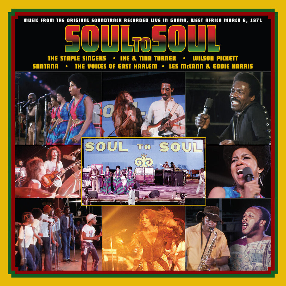 SOUL TO SOUL ORIGINAL SOUNDTRACK LIVE IN GHANA, WEST INDIES - VINYL LP ...