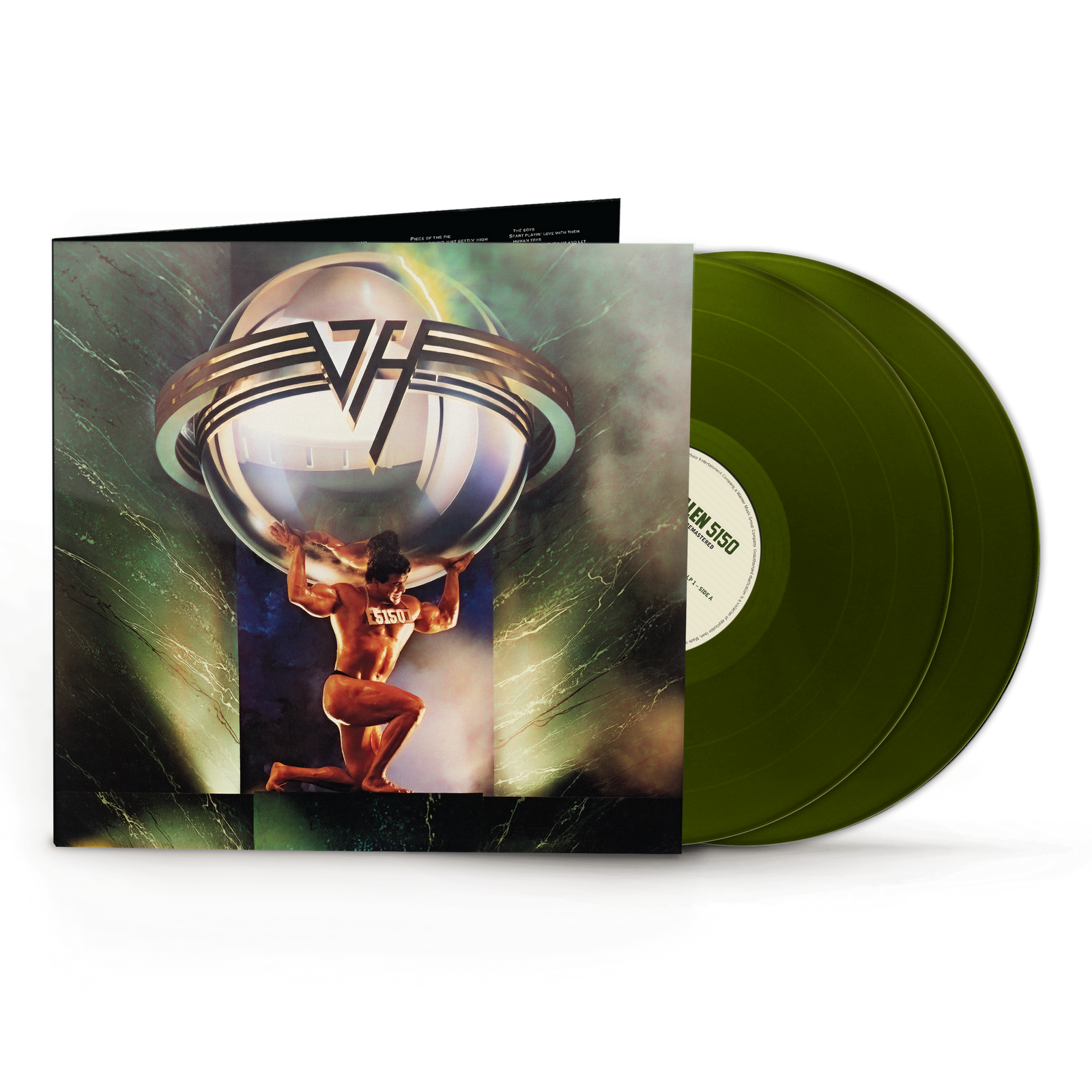 VAN HALEN - 5150 - IEX 40TH ANNIVERSARY EDITION - GREEN COLOR - VINYL ...