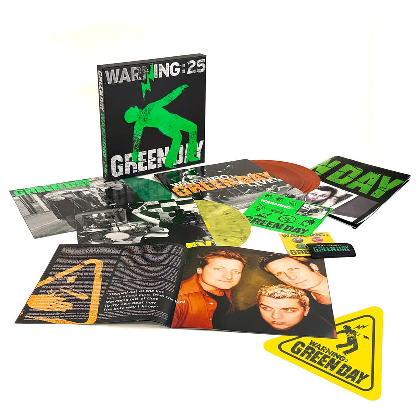 GREEN DAY - WARNING - 25TH ANNIVERSARY DELUXE EDITION - GREEN, YELLOW ...