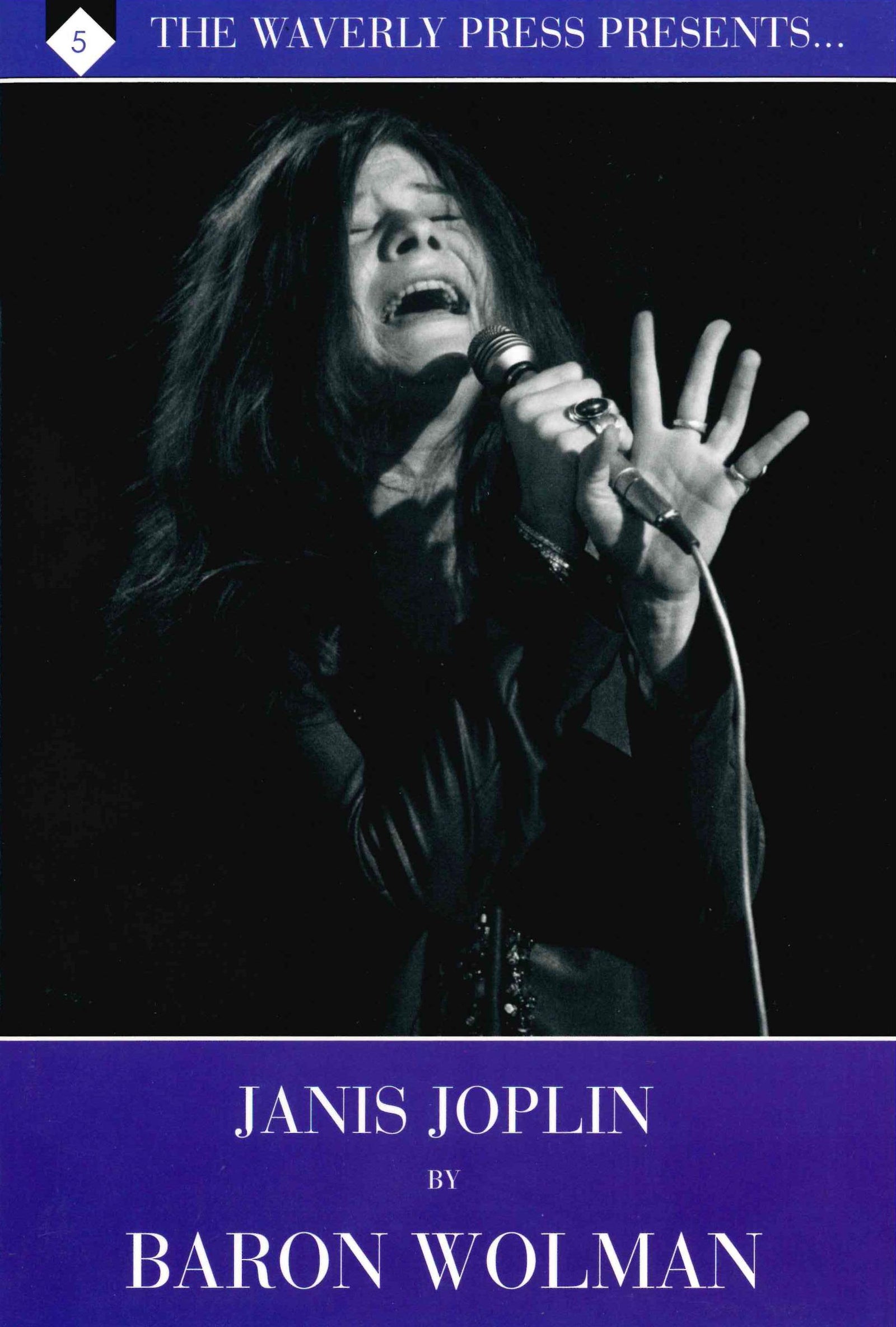 JANIS JOPLIN BY BARON WOLMAN - SECOND PRESSING - PAPERBACK BOOK – Rock ...