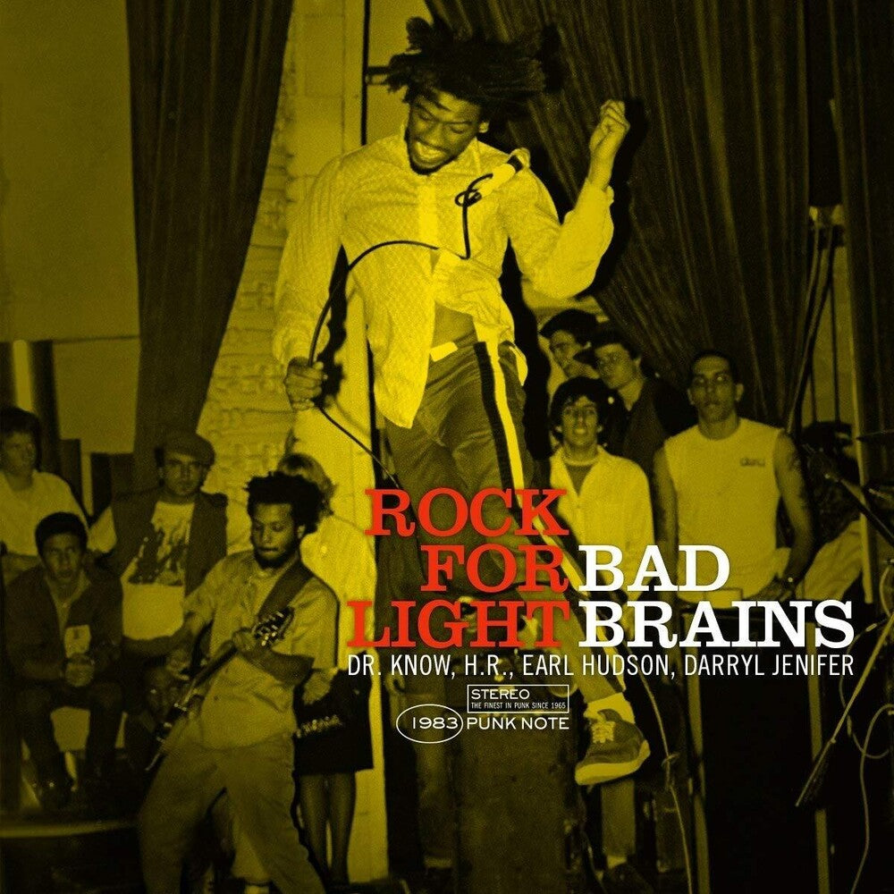 BAD BRAINS - ROCK FOR LIGHT - PUNK NOTE EDITION - VINYL LP – Rock ...